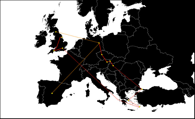 Mapa Eurotrip2 – Ishtar's Horizons